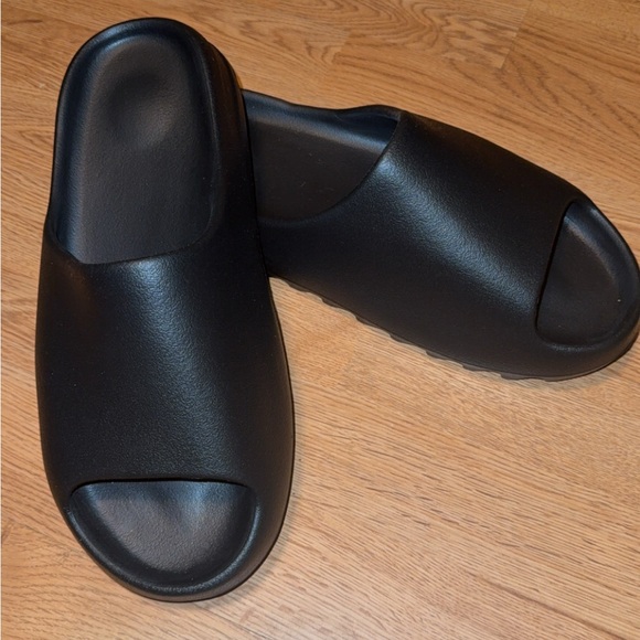 Yeezy | Shoes | Yeezy Black Slide Sandals | Poshmark